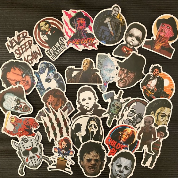 Party Supplies | Horror Movie Sticker Pack | Poshmark
